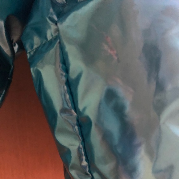 lenki lenki | Jackets & Coats | Lenki Lenki Blue Michelin Foil Down ...